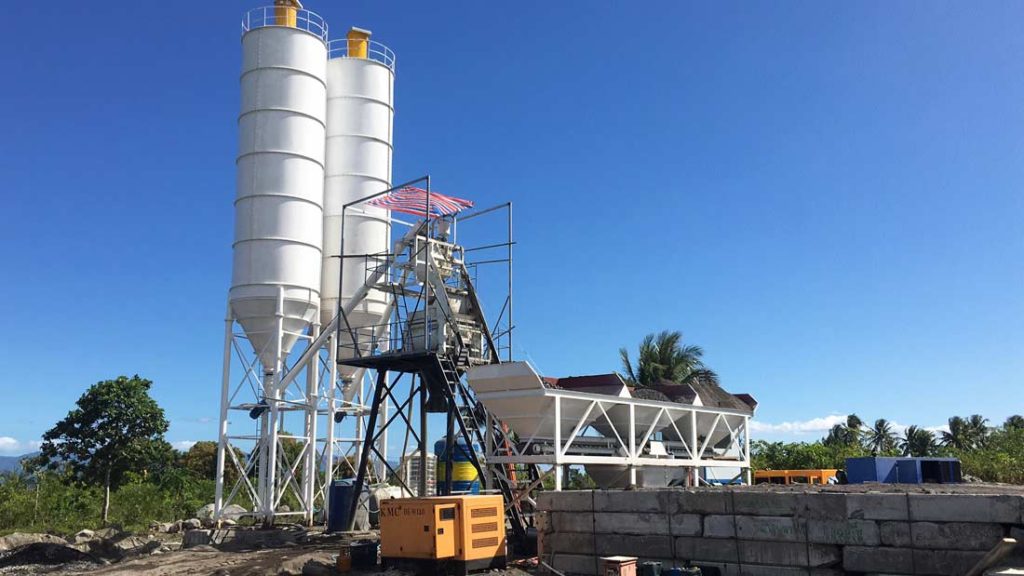 Wet Mix Concrete Batch Plant - Easy To Install And Maintain - Save Time