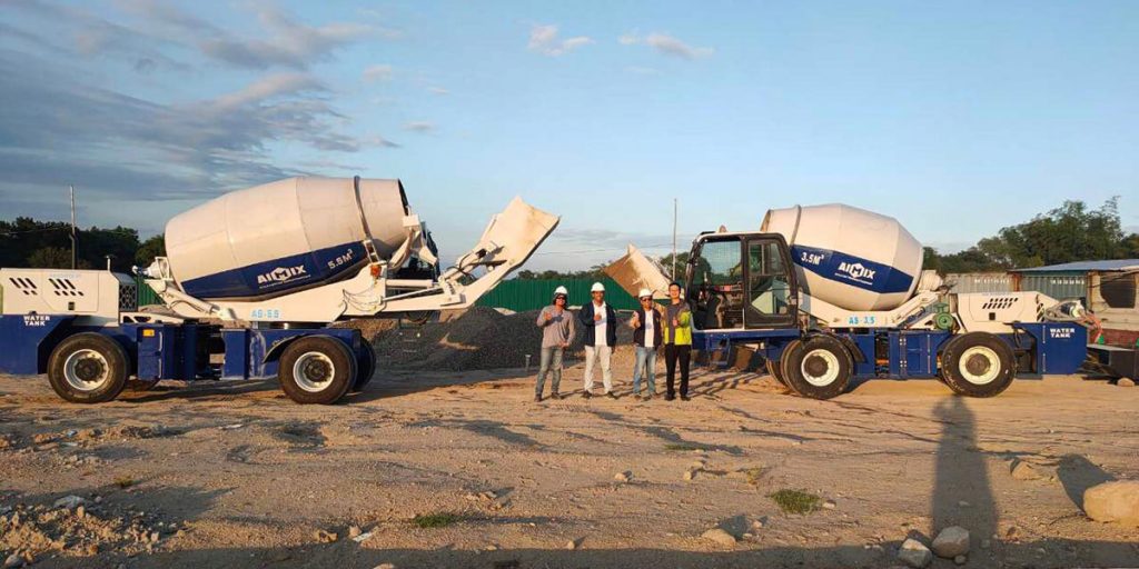 Self Loading Concrete Mixer for Sale in The Philippines - Aimix Group