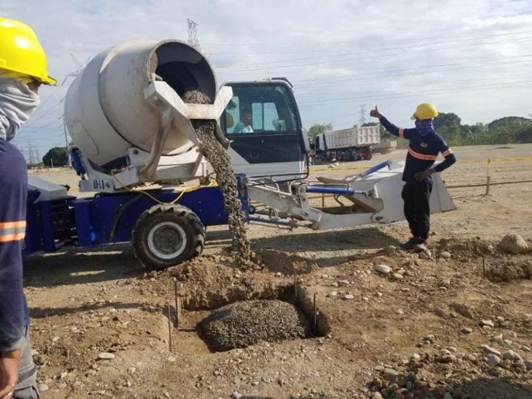 AS-1.8 Self Loading Mixer for Foundation Construction in Cebu