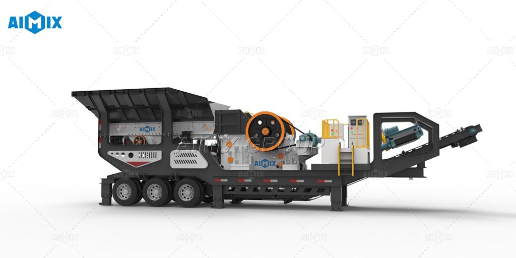 Mobile Jaw Crusher Machine - Wheeled/Tracked Type