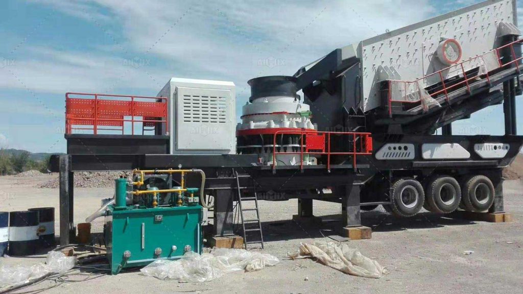 Mobile Cone Crusher - Connect Primary Crushing and Screening
