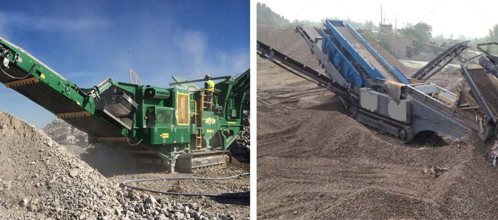 Mobile Screening Plants in Philippines - Separator for Aggregate