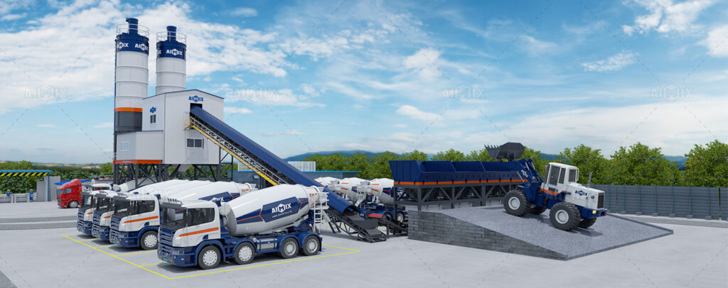 Concrete Batching Plant in the Philippines - 60 cum/h- 240 cum/h
